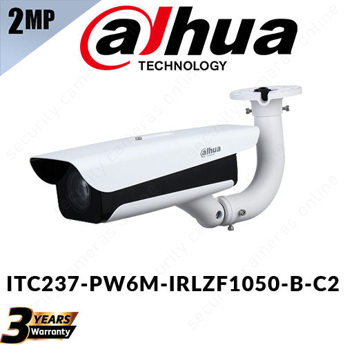 Dahua 2MP DHI-ITC237-PW6M-IRLZF1050-B-C2 Anpr Camera