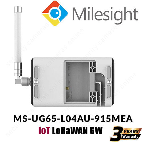 Milesight MS-UG65-L04AU-915MEA LoRaWAN IoT Wireless Gateway