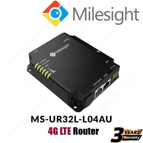 Milesight MS-UR32L-L04AU LTE 4G Industrial Wireless Router